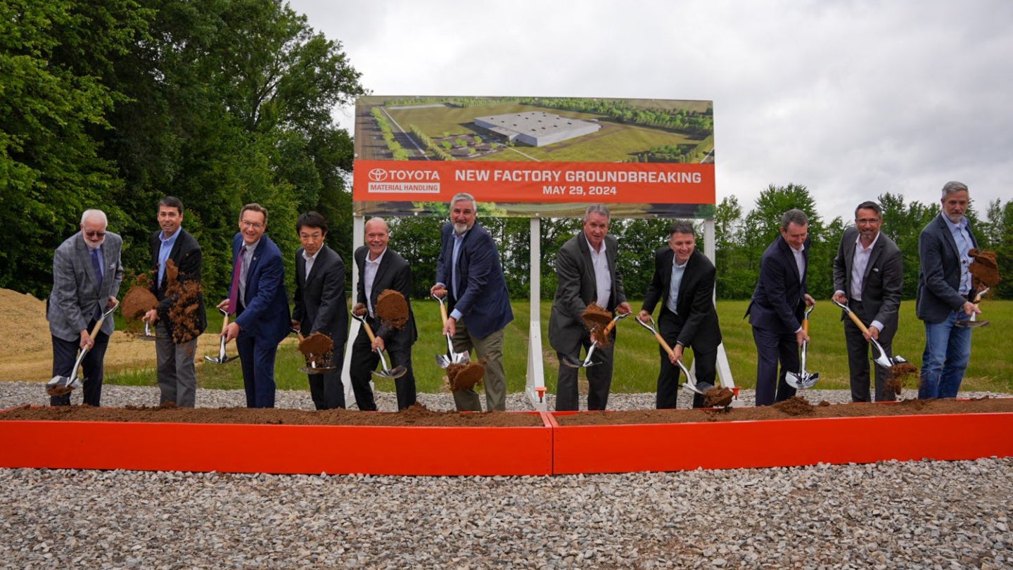 Toyota Material Handling breaks ground on $100m Indiana factory ...